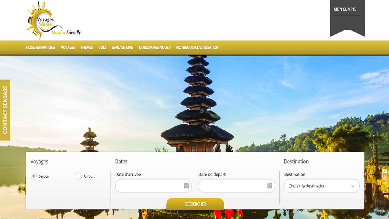 Le site Voyages Sensass fait peau neuve ! - Voyages Sensass
